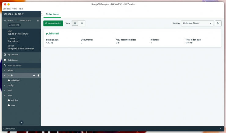 How To Create A Database And Add A Collection With Mongodb Gui Compass Nasni Consultants